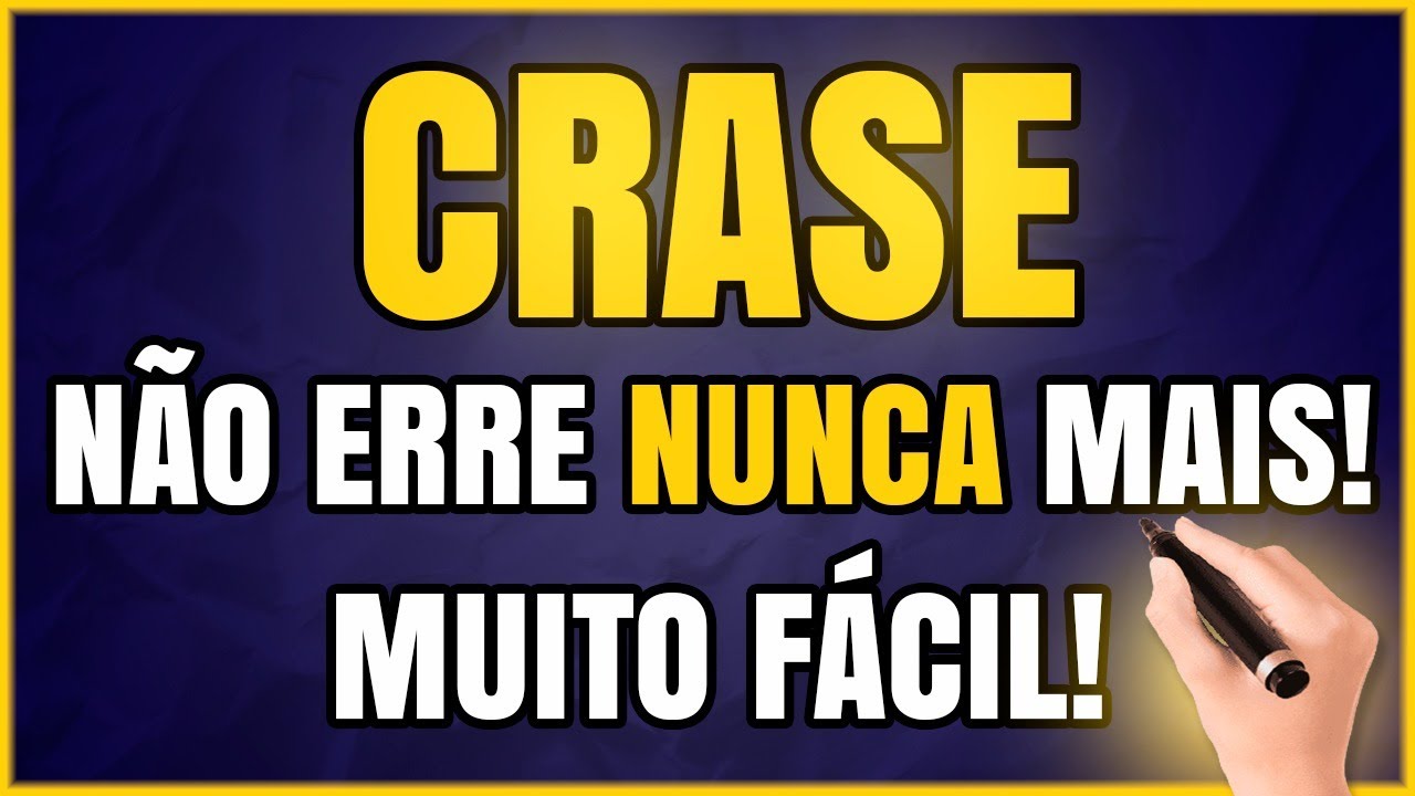 CRASE: 5 Dicas SIMPLES Sobre Como Usar Crase (CONCURSOS E VESTIBULARES ...